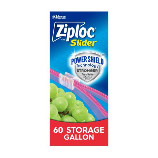 ジップロックのガロンサイズ スライダーストレージバッグは、食品の鮮度をしっかりキープするのに最適な保存バッグです。破れにくく、しなやかで強度のあるフィルムを使用しており、大切な食材をしっかり守ります。 底マチ付きのデザインで中身を詰めやすく...