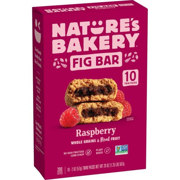 ネイチャーズベーカリー ラズベリー フィグバーは、やわらかく焼き上げたソフトベイクドタイプのスナックです。ラズベリー風味のフィリングを楽しめて、そのまま食べられる手軽さが特長。忙しい朝の軽食や、外出先での間食、ランチに添えるおやつにも便利で...