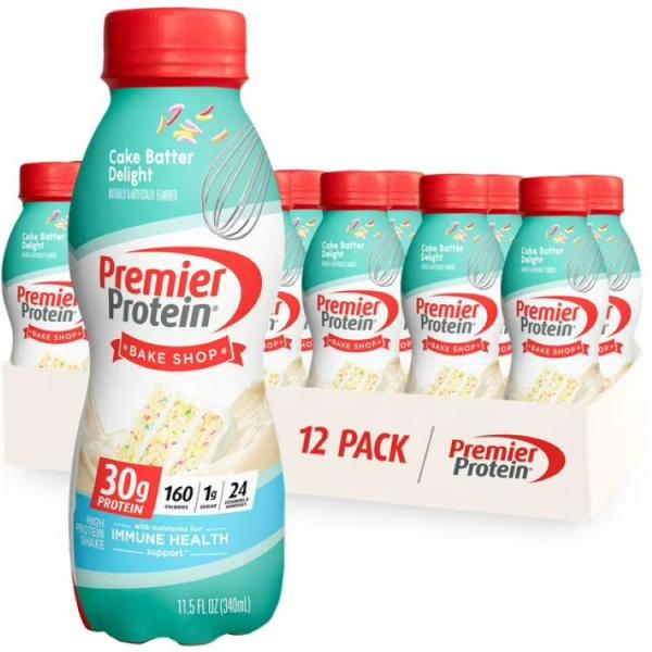 バースデーケーキをイメージした、なめらかでクリーミーなフレーバーのプロテインドリンクです。1本にたんぱく質30gを配合し、間食タイムや運動後など、甘いものが欲しいときにも取り入れやすい1本です。ビタミンC・Eや亜鉛などを含む24種のビタミン...
