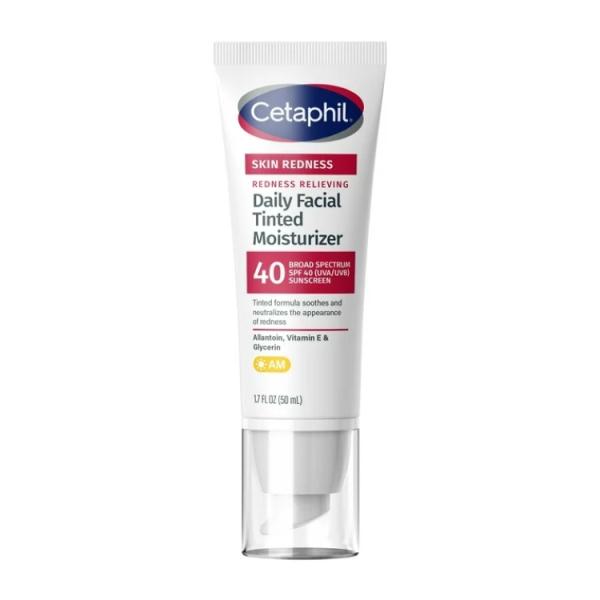 Cetaphil レッドネス リリーフ デイリー ニュートラルティント フェイシャルモイスチャライザー SPF40 1.7fl oz（約50ml）赤みが気になる肌向けに開発された色付き保湿クリーム。ニュートラルなティントで赤みを目立ちにくく...