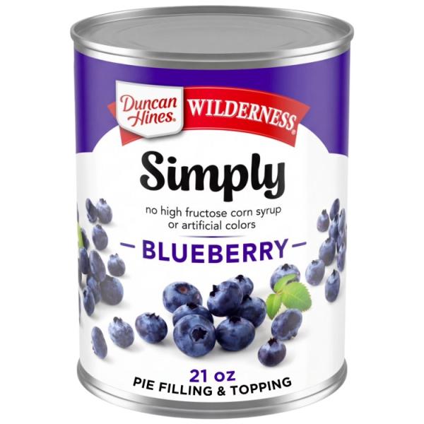 ダンカンハインズ ワイルダネス ブルーベリーパイフィリング＆トッピングは、ブルーベリーの風味が楽しめるデザート用フィリングです。 果実感のある味わいとほどよい甘さで、パイやデザートに使いやすい仕上がりです。 人工着色料・高果糖コーンシロップ...