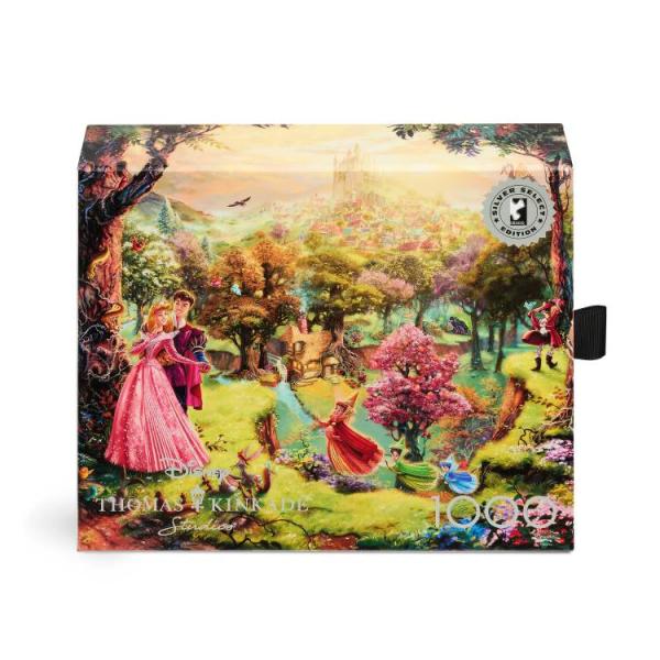 Buffalo Games Silver Select Disney Thomas Kinkade Sleeping Beautyは、大人向けの1000ピースインターロッキングジグソーパズルです。14歳以上におすすめで、完成サイズは約67....