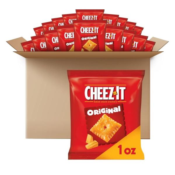 唯一無二。オリジナル。アイコニックなCheez-Itフレーバーは誰もが知っていて愛されているものです。四角い形、ギザギザの縁、真ん中の穴 - このベイクドスナッククラッカーの全てが本物です。特にチーズ。Cheez-Itオリジナルベイクドスナ...