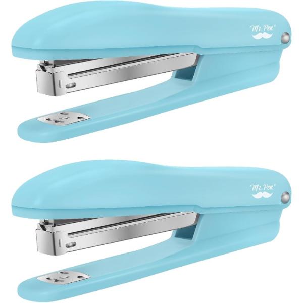 2 本のフルストリップ ブラック ホッチキス、最大 210 本のホッチキス針を収納可能、20 枚のホッチキス針を収納可能パッケージには200個のステープルが含まれています掲示板の留め具、クラフト用、壁へのホッチキス留めなど、完全に開きます。...