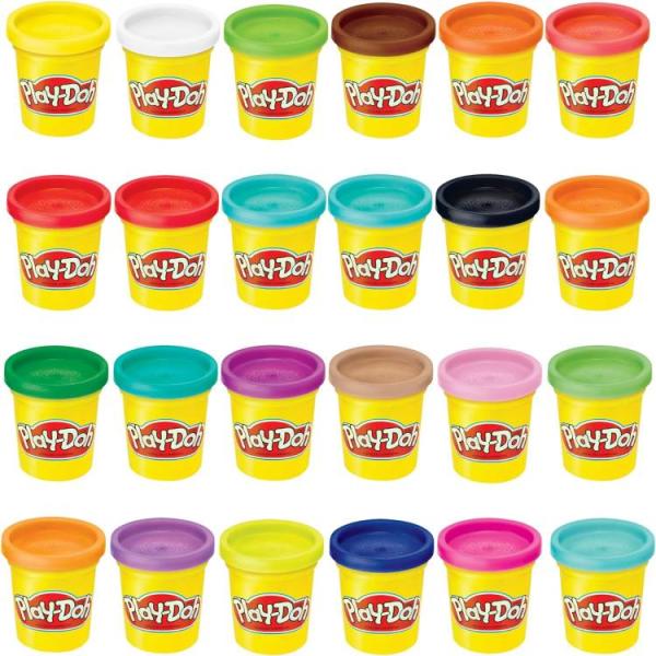 PLAY-DOH バラエティ 24パック: 子供たちは、このPlay-Doh 3オンス缶24パックで、自分だけのカラフルな世界を作ることができます。あらゆる機会に創造性を発揮: 形を整えたり、押しつぶしたり、混ぜたり、子供向けのあらゆる種類...