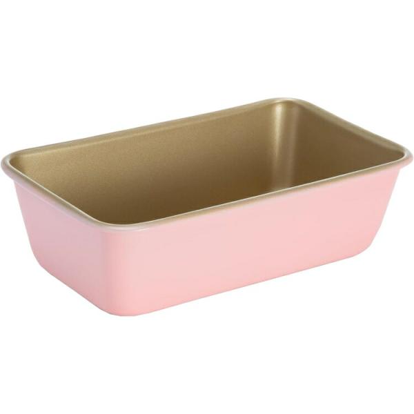 ファッションと機能性の融合: 夢の 9 インチ x 5 インチのローフパンです。甘いパンや塩味のパン、ケーキに最適です。野菜をローストするのにも最適です。ピンクとシャンパンのツートンカラーがキッチンを瞬時にグレードアップします。完璧に焼き上...