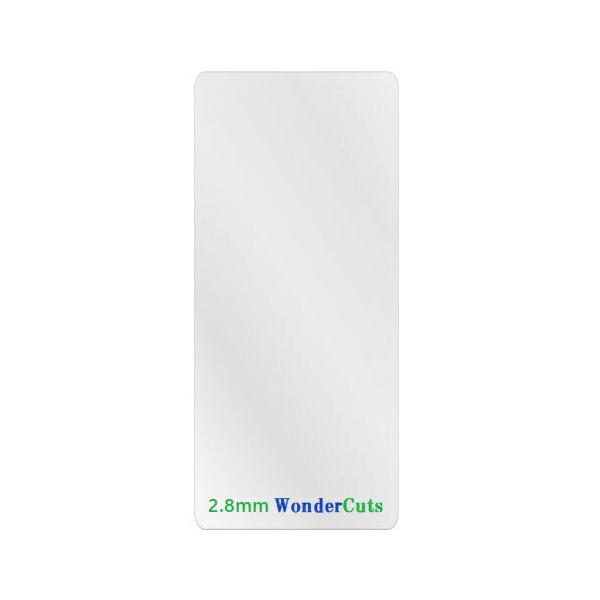 【W001】ワンダーカッツ用のカッティングパッドBです。カットの際は素材の厚みなどに応じてカッティングパッドAと合わせてお使いください。  ■サイズ：70×160×2.8mm  ■枚数：1枚