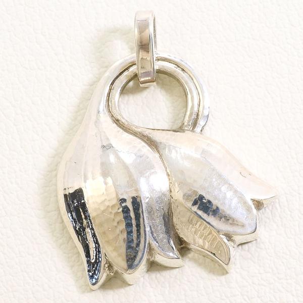 【ブランド】Georg Jensen / ジョージジェンセン【素材】シルバー925【総重量】約6.2g【サイズ】トップ：H約24×W約18mm【付属品】なし【状態】【商品の状態】新品仕上げ済みジョージジェンセン ツインチューリップ のお品で...