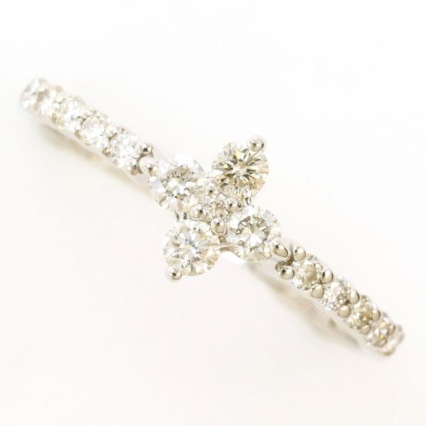 【素材】PT900/プラチナ【石目】ダイヤモンド 0.28ct【総重量】約1.7g【サイズ】約9号【最大幅】約6mm【サイズ直し】不可【付属品】なし【商品の状態】新品仕上げ済み※ご注文前にご確認ください※・再生ジュエリーの為すべて一点物です...