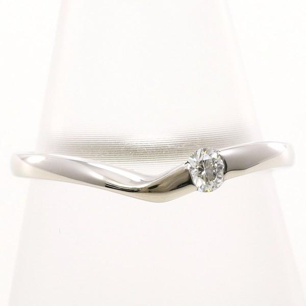 【素材】PT1000/プラチナ【石目】ダイヤ 0.10ct 【総重量】約3.3g【サイズ】約13号【最大幅】約4mm【サイズ直し】不可【付属品】なし【商品の状態】新品仕上げ済み一粒ダイヤのお品です※ご注文前にご確認ください※・再生ジュエリー...