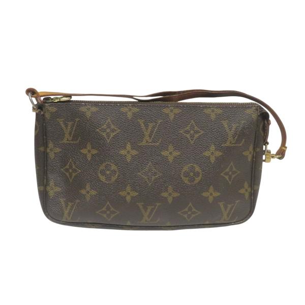 【ブランド】LOUIS VUITTON / ルイ・ヴィトン【商品名】ポシェットアクセソワール【ライン】モノグラム【型番】M51980【シリアル】AR0929【カラー】ブラウン【素材】トアル地【サイズ】H約13cm×W約21cm×D約3cmハ...