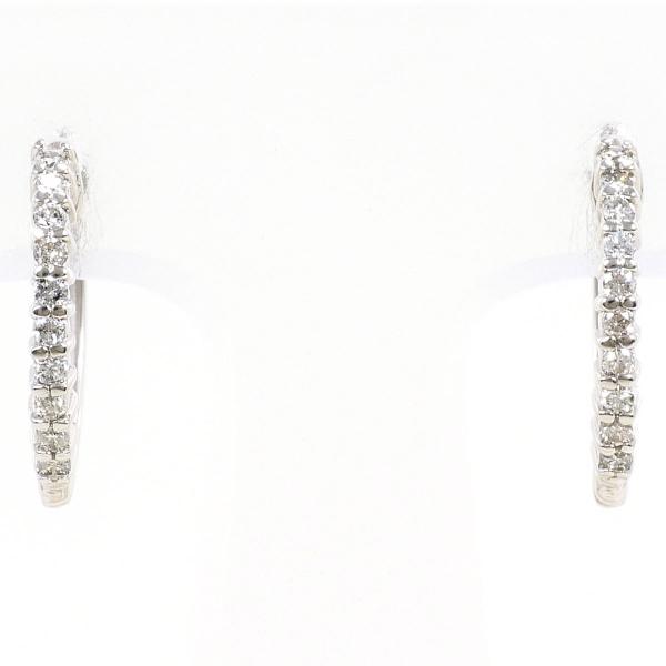 【素材】PT900/プラチナ【石目】ダイヤモンド 0.10ct×2【総重量】約2.6g【付属品】なし【商品の状態】新品仕上げ済み※ご注文前にご確認ください※・再生ジュエリーの為すべて一点物です。・画面上と実物では多少色具合が異なって見える場...