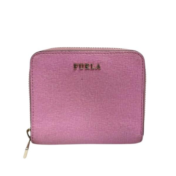 【ブランド】フルラ【商品名】バビロン S ジップアラウンド【型番】921776 P PR84 B30 BABYLON【カラー】ピンク【素材】レザー【仕様】小銭入れ×1、お札入れ×1、カード入れ×4【サイズ】H約9cm×W約11cm×D約2c...