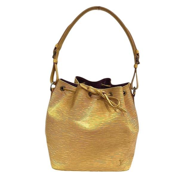 【ブランド】ルイヴィトン【ライン】エピ【商品名】プチノエ【型番】M44109【シリアル】A20933【カラー】ジョーヌ(イエロー)【素材】レザー【仕様】外側：ポケットなし     内側：ポケットなし【サイズ】H約27cm×W約25cm×D約...