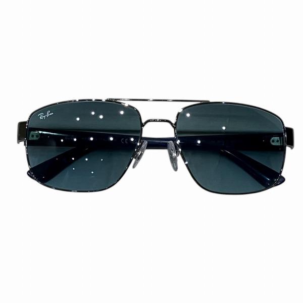 【ブランド】レイバン【型番】RB3663【カラー】レンズ：ブルーグラディエント、フレーム：シルバー【素材】メタル×プラスチック×ガラス【サイズ】レンズ：H約4.5cm×W約6cmフレーム全体：W約15cm鼻幅：W約1.7cmテンプルの長さ：...