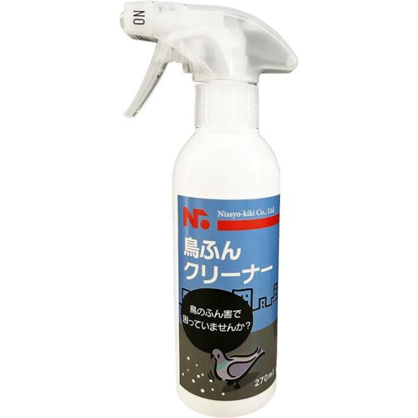 この商品について・鳥類の排せつ物を溶解し、有害な菌の殺菌、ダニなどの殺虫、および防臭機能をあわせもった洗浄剤です。・鳥類全般の排せつ物にお使いいただけます。・使用可能箇所：コンクリート、アスファルト、ステンレス、アルミサッシ、プラスチック、...