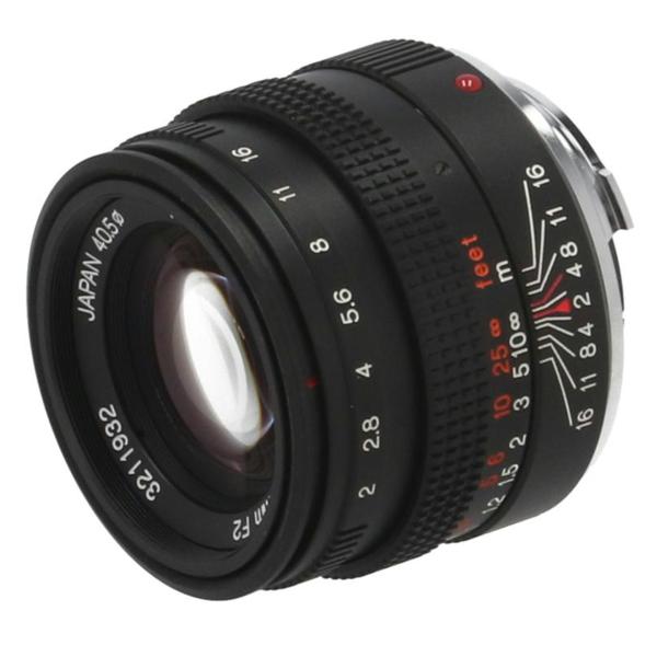 商品説明ブランド KONICA商品名 交換レンズ／Mヘキサノン50mm型番 M-HEXANON 50mm F2シリアル/製造No 3211932状態ランク Bランク/スレ、汚れなど使用感はありますが、通常使用に問題のない状態です。付属品 付...