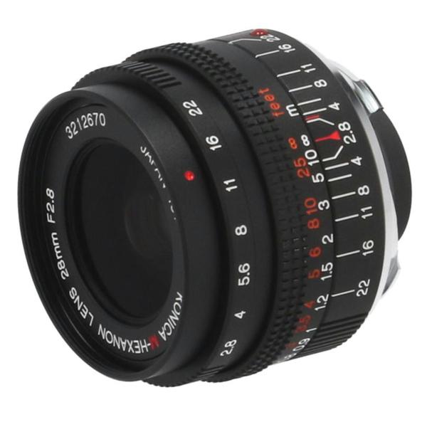 商品説明ブランド KONICA商品名 交換レンズ／Mヘキサノン28mm型番 M-HEXANON 28mm F2.8シリアル/製造No 3212670状態ランク Aランク/美品、キズ・汚れがなく使用感のない綺麗な状態です。付属品 付属品の有無...