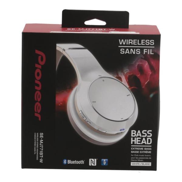 【中古品】パイオニア SE-MJ771BT Bluetoothヘッドホン 密閉型/オンイヤー/折りたたみ(中古品) Pioneer（パイオニア） パイオニア/ワイヤレスヘッドホン/SE-MJ771BT-W