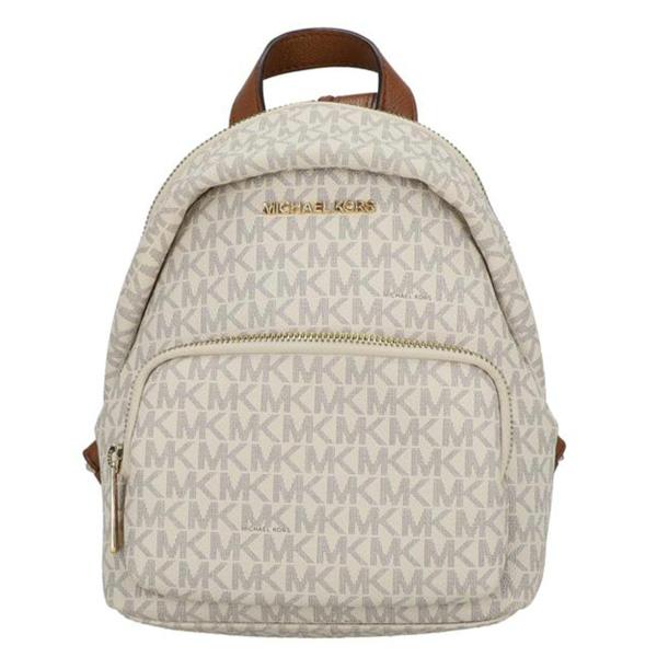 商品説明ブランド MICHAEL　KORS商品名 エリンシグネチャースモールバックパック／ホワイト系型番 35T0GERB5Bシリアル/製造No IM-****状態ランク ABランク/良品、多少の使用感ありますが、目立つ傷や汚れのない状態で...