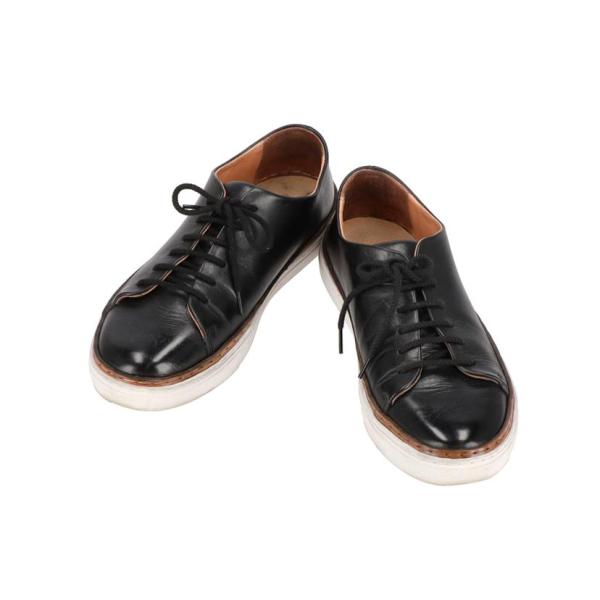 商品説明ブランド three　generations商品名 メンズレザースニーカー型番シリアル/製造No状態ランク ABランク/良品、多少の使用感ありますが、目立つ傷や汚れのない状態です。付属品 付属品の有無/無　内容は画像で確認ください。...