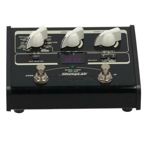 商品説明ブランド VOX商品名 マルチエフェクター型番 StompLab IGシリアル/製造No 032555状態ランク Bランク/スレ、汚れなど使用感はありますが、通常使用に問題のない状態です。付属品 付属品の有無/有　内容は画像で確認く...