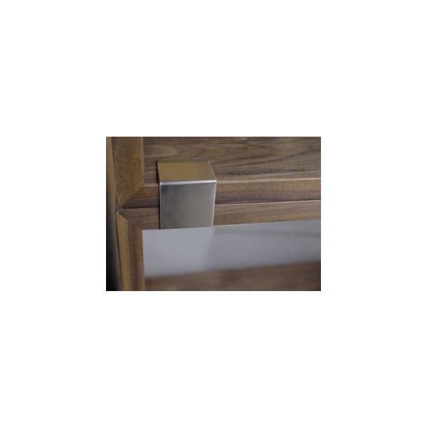 ◆サイズ　幅40×奥行35×高さ43         ◆備考　　ウォールナット無垢用オープンシェルフ 金具 シェルフ 収納