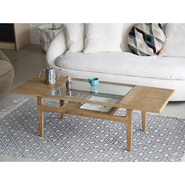 ◆サイズ  幅137×奥行51×高さ43cm◆材質　  ナラ材　ガラス◆塗装　　オイル塗装センターテーブル リビングテーブル ローテーブル 木製テーブル スクエアテーブル 長角テーブル おしゃれ かっこいい アンティーク 北欧 カントリー ...