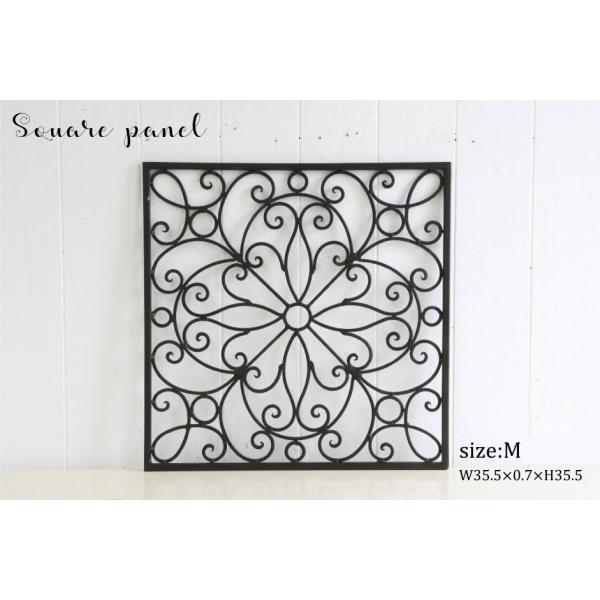 ◆サイズ  M:W35.5×D0.7×H35.5cm　  重量：約1Kg　　　　  L：W51×D1×H51cm　　　　 重量：約2.3Kg　◆材質　  スチール◆備考 　 アンティークブラック　　　　　サイズにより価格が異なりますオプショ...