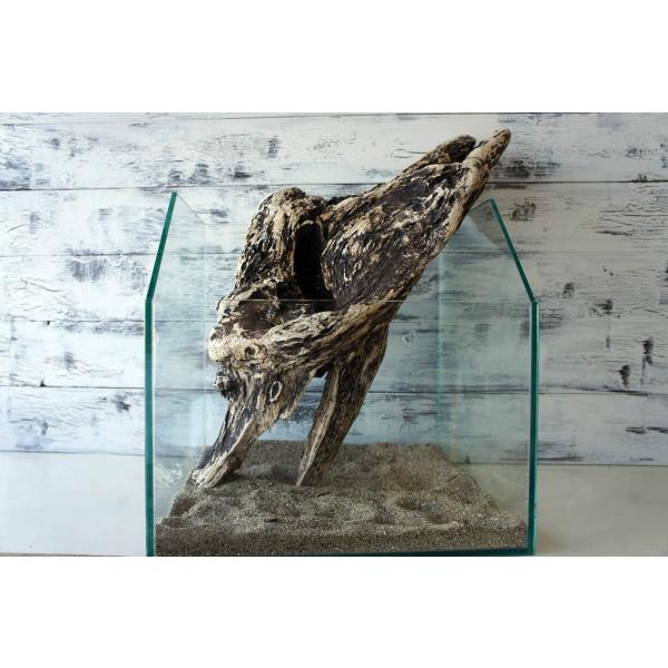 【発売日：2021年05月10日】爬虫類、昆虫の登り木　流木で飼育ケージ、水槽のレイアウトテラリウム、アクアテラリウムなどのディスプレイに本商品は洗浄、煮沸消毒、爬虫類や昆虫用としてあく抜き処理を行っております。※沈下しにくい流木ですのでア...