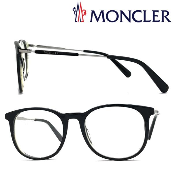 ■ブランド名　MONCLER■品名　5152 ブラック メガネフレーム 眼鏡■対象　メンズ　レディース■素材　プラスチック×メタル■付属品　メガネケース等■カラー　ブラック×ガンメタル×マーブルアイボリー■サイズ　【53□18-145】横幅...