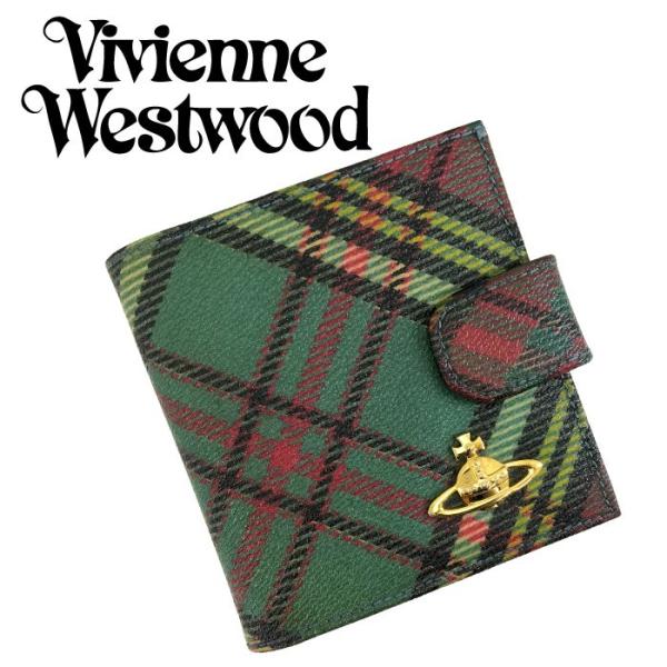 ■ブランド名Vivienne Westwood ヴィヴィアンウエストウッド■カテゴリ＜中古品＞二つ折り財布■対象メンズ　レディース■素材PVC×レザー■カラーレッド×グリーン×ブラック■サイズ縦10×横9.5cm■付属品無し▼商品説明やや使...