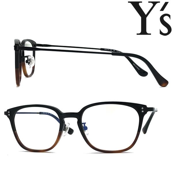 ■ブランド名　Y's■品名　0012 ブラック×デミブラウン メガネフレーム 眼鏡■素材　プラスチック×チタン■付属品　メガネケース等■カラー　ブラック×デミブラウン×マットブラック■サイズ　【50□19-140】横幅13.7×縦4.2cm...