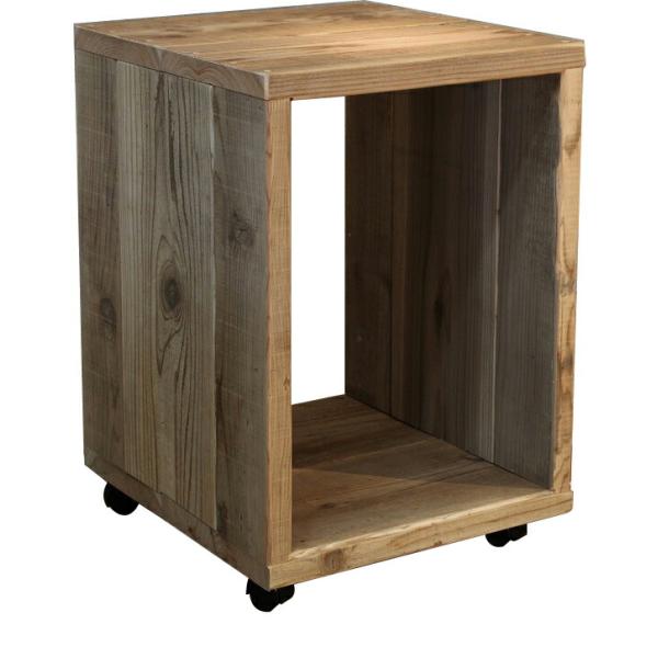 【素材・生産】OLD ASHIBA（足場板古材）※実際に建築現場で使用された無垢の杉足場板です。本社広島県廿日市市の工場で一つ一つ手作業で選別→水洗い→天日乾燥→研磨→製作→出荷を行っています。【組み立て】組み立て不要の完成品