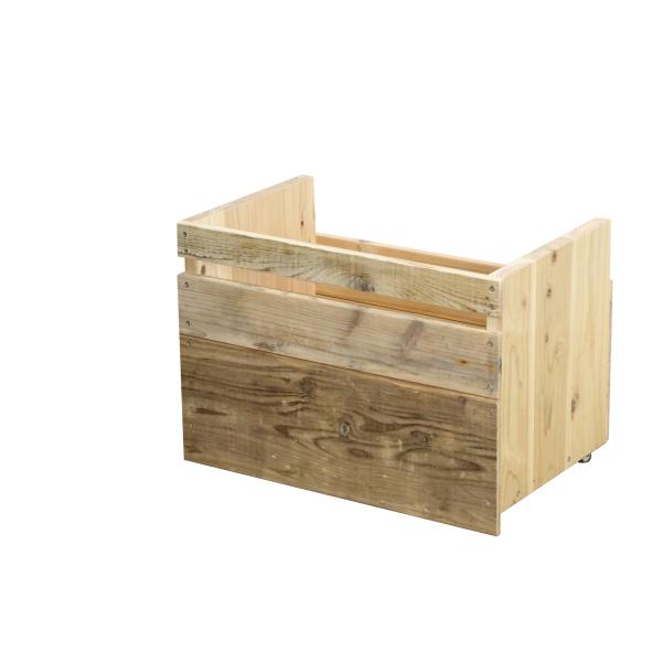 【商品説明】【ベンチシェルフが収納ベンチに】OLD ASHIBA ベンチシェルフBタイプに対応した収納ストッカーです。組み合わせて使うことによってスペースを効率的に使える収納ベンチに。家具としての機能性と、インテリアとしてのアクセント性を兼...