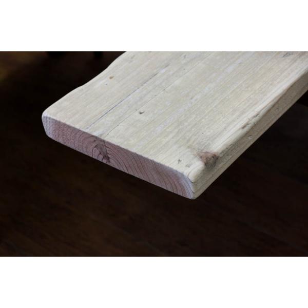 【素材・生産】OLD ASHIBA（足場板古材）※実際に建築現場で使用された無垢の杉足場板です。本社広島県廿日市市の工場で選別→水洗い→天日乾燥→研磨→製作→出荷を行っています。【SPEC】○厚み35mm（実寸は32-34mm程度）○幅20...