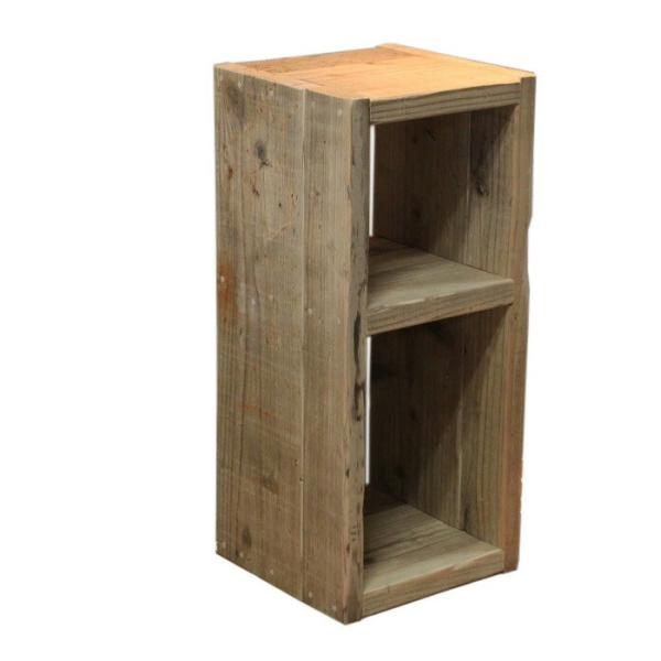 【素材・生産】OLD ASHIBA（足場板古材）※実際に建築現場で使用された無垢の杉足場板です。本社広島県廿日市市の工場で一つ一つ手作業で選別→水洗い→天日乾燥→研磨→製作→出荷を行っています。【組み立て】組み立て不要の完成品