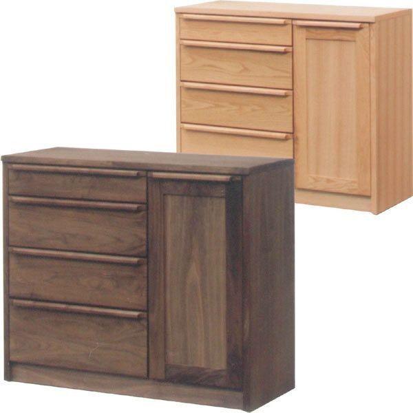 キッチンカウンター キッチン収納 幅100cmの木製キッチンカウンターです。引出し2段・3段・最下部にはフルオープンレールを搭載。木の温かみを感じるレンジ台(国産)を送料無料でお届け致します。SALE セール ダイニングボード 全国送料無料...