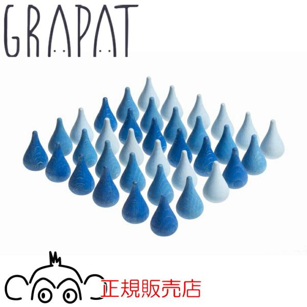 商品名：まんだら　しずくメーカー：グラパット社36 pcsH40 mm木製※グラパットの品質と考え方製品は手作業で仕上げられています。どれ一つ同じではない、個性ある仕上がりが私たち人間らしさのようでもあり、美しい素材をより価値のあるものにし...