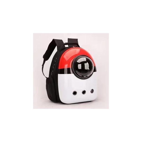 【サイズ】L32×W29×H43cm 重量：1.2kg　猫：5kgまで犬：3.5kgまで可 ペットリュック【素材】食器用 PC材質+600Dオックスフォード布! より硬いPC素材のシェルは、バッグの変形を抑え、バッグの中のペットをより安全に...