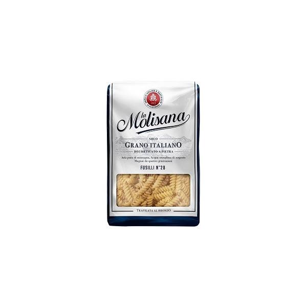 【発売日：2020年04月15日】ラ・モリサーナ　フジッリ・ブロンズは特徴のあるらせん状の形と、表面のプルプルした食感がユニークなパスタ。サラダにも最適です。【内容量】500g【原産国】イタリア【標準茹で時間】9〜10分