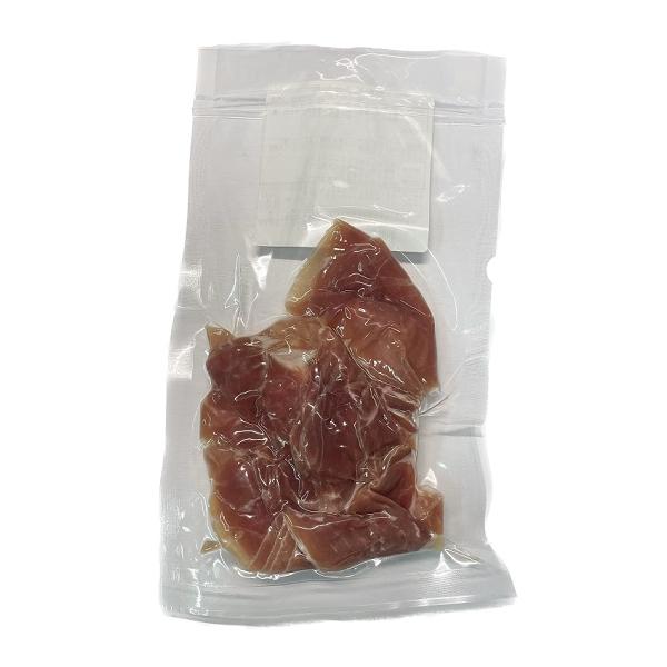 【発売日：2023年01月27日】スペイン産の生ハムハモンセラーノ原木をスライスパックにしたに出る不揃いな物（綺麗にカット出来なかった物）を冷凍したものです。【名称】非加熱食肉製品（スライス）【原材料名】豚もも肉、食塩、ぶどう糖、香辛料／発...