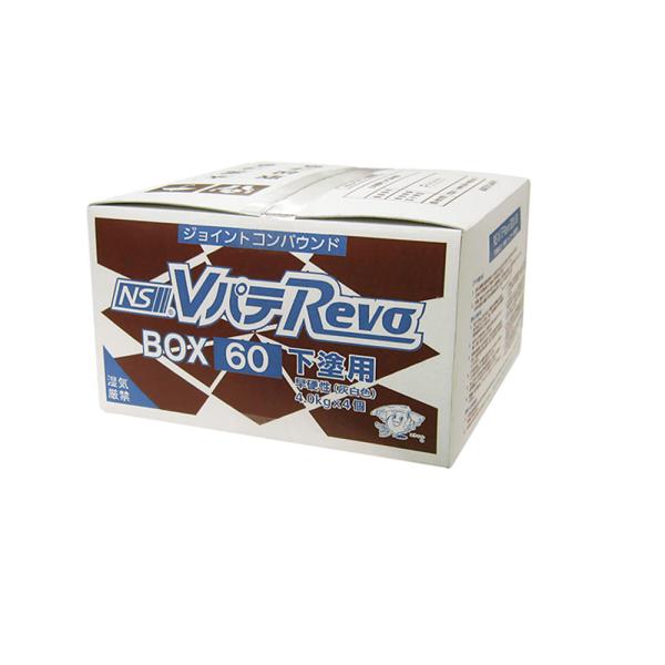 特徴:Vパテ・Vパテスーパー正統後継品。粗目骨材の配合により、深溝に最適です。ヤセが少なく、がっしりした下地になります。型式：040023 NS VパテREVO BOX 60 (4X4) 16KG仕様：ジョイントコンパウンド下塗用タイプ色：...