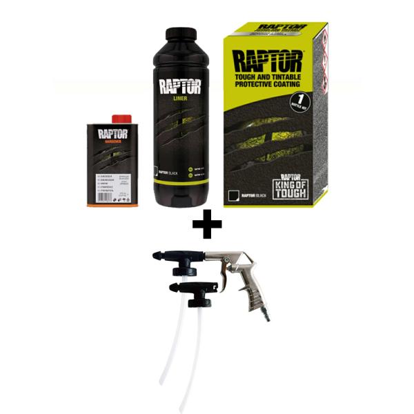 ● 先端交換式アンダーボディコート用ピストル(1缶専用タイプ) とセットにしました！・防傷、防汚、紫外線などに耐久性のあるイギリス製の多機能なコーティング剤です。・耐水性もあるので、湿気を防ぎ、錆を抑えます。・FILL 入れる - SHAK...