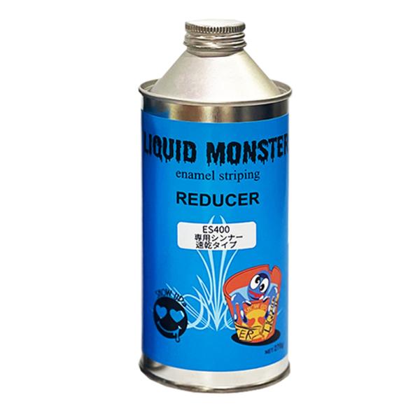 LIQUID MONSTER enamel stripingは顔料を豊富に使用している為、ずば抜けた隠蔽性が得られます。速乾性があり作業性も良く、しかも光沢保持性が強く滑らかなしっとりした仕上がりになります。 全54色のラインナップで自動車...