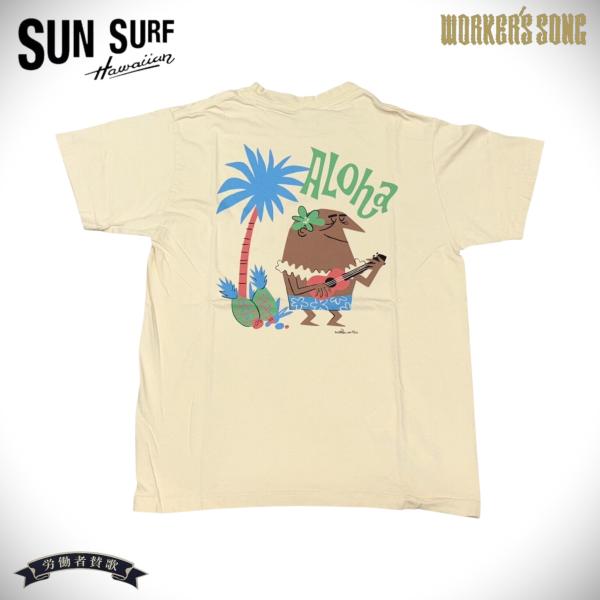 <商品説明>Lot No. SS79569/ SUNSURF PRINT T-SHIRTS “ALOHA” by 柳原良平 with MOOKIE誰もが一度は目にしたことのある愛すべきキャラクター「アンクルトリス」。アロハシャツ...