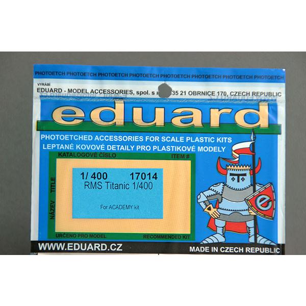 1/400 タイタニック号用エッチングパーツ
