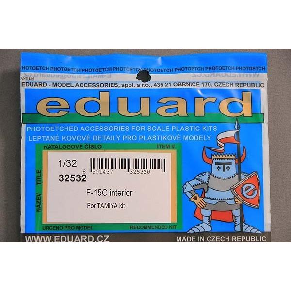 1/32　F-15C用内装のエッチングパーツ