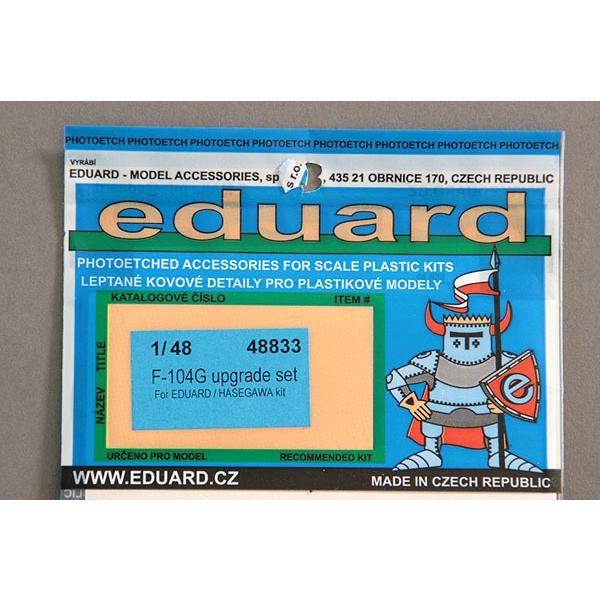 1/48 F-104G用アップグレードのパーツ