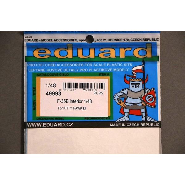 1/48 Lockheed-Martin F-35B用内装エッチングパーツ